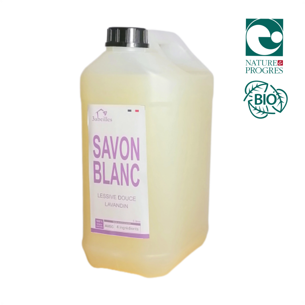 Savon blanc lessive liquide lavandin - Solibio
